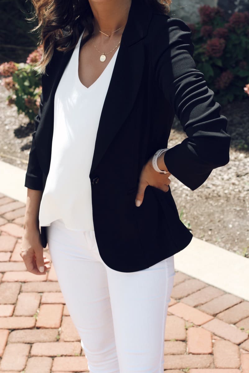 Casual Friday - layered tunic styled two ways - Lilly Style